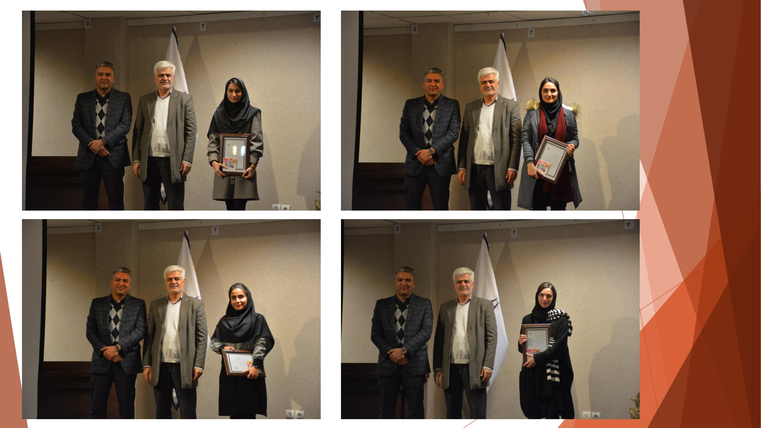 تقدیر از دانشجویان ممتاز دانشکده عمران، معماری و شهرسازی | دانشگاه صنعتی سجاد